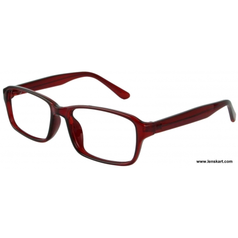 Odysey Optima 6132 Maroon Eyeglasses at LensKart.com