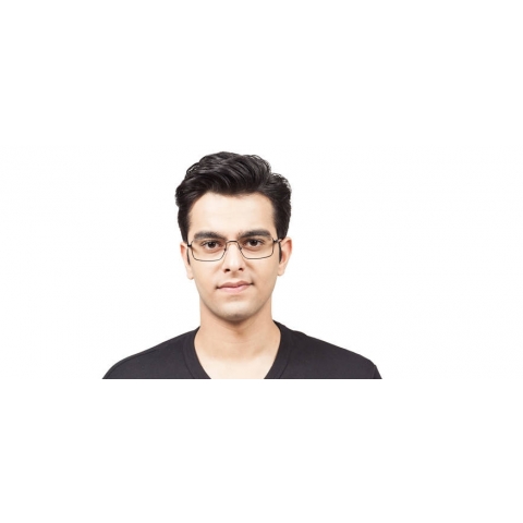 Art AR2701 Gunmetal Black Gun Eyeglasses at LensKart.com