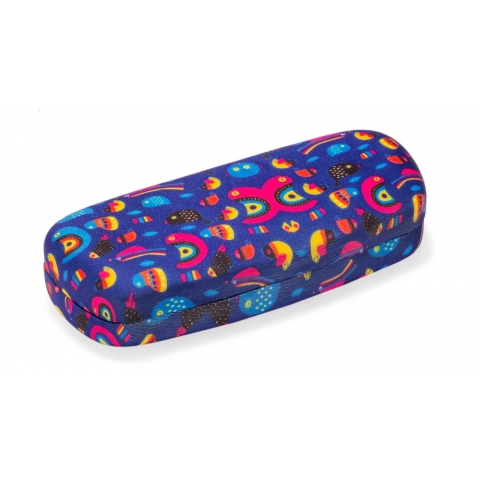 Lenskart Conversational Blue Eyeglass Case (CONTENTS: One Case,One ...