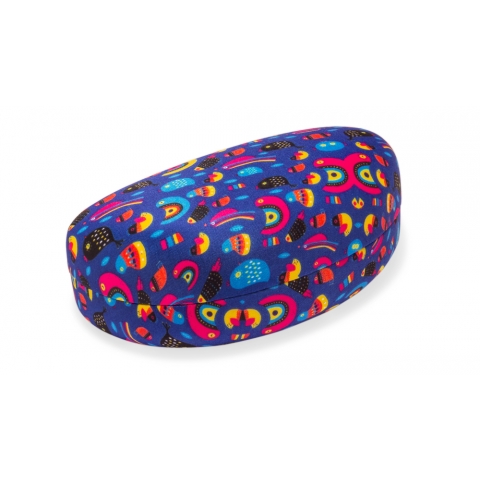 Buy Lenskart Conversational Blue Sunglass Case (CONTENTS: One Case,One ...