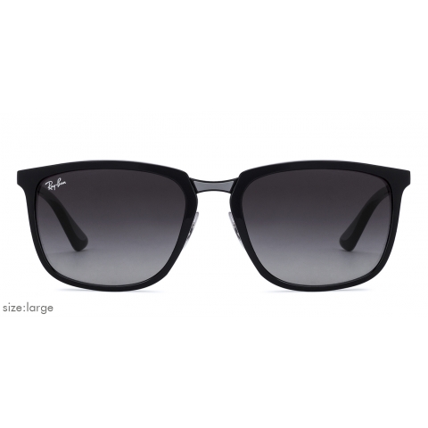Shop online for Ray-Ban RB4303 Large (Size-57) Black Grey Gradient 601 ...